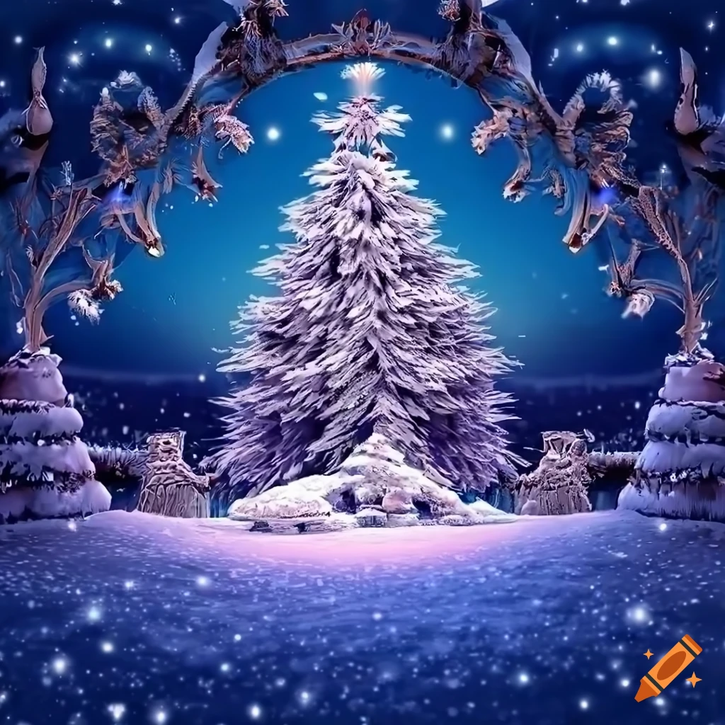 Highly detailed high-definition Winterland intricate digital art on Craiyon