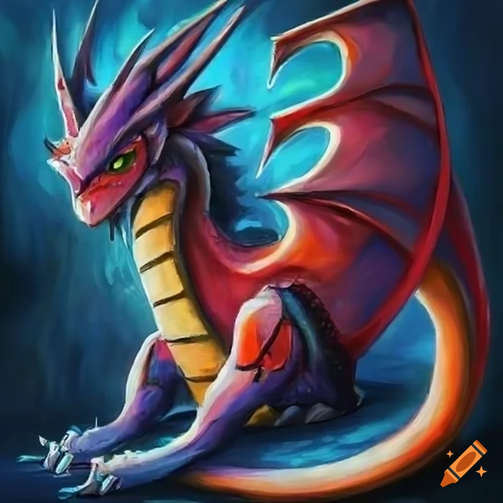 Anime style dragon/bug pokémon on Craiyon