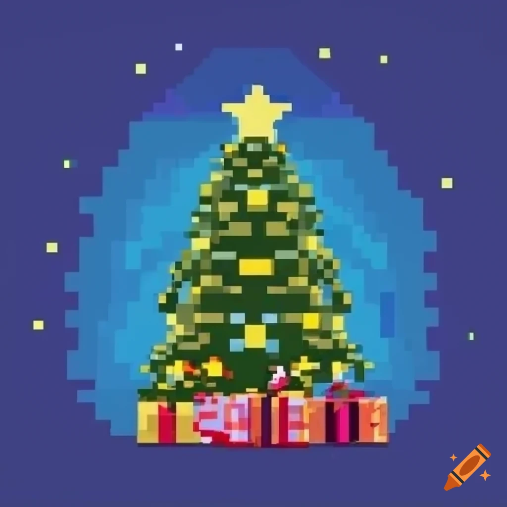 Animated Christmas Tree With Presents
