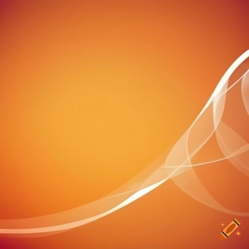 Abstract mobile app background in orange on Craiyon