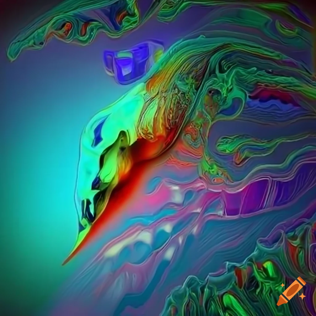 A computer generated image of a computer generated image of a computer ...