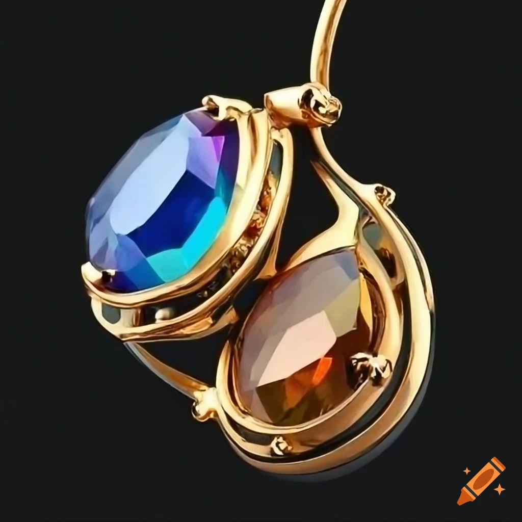 Platinum and gold sci-fi, futuristic, architectural, and organic shaped ...