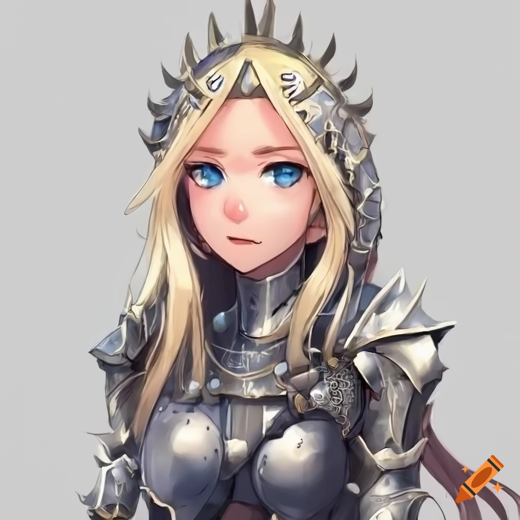 Knight Helmet Anime