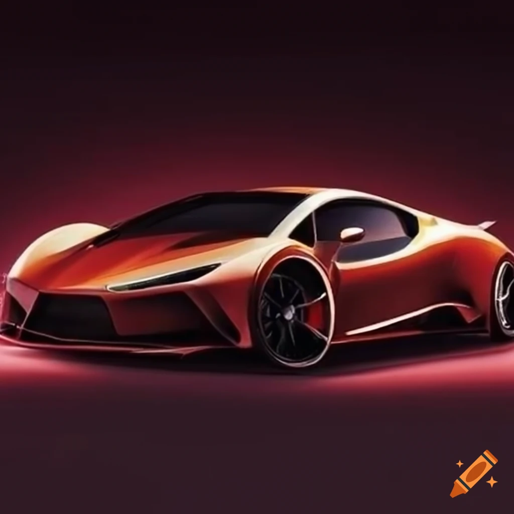 Super car on Craiyon