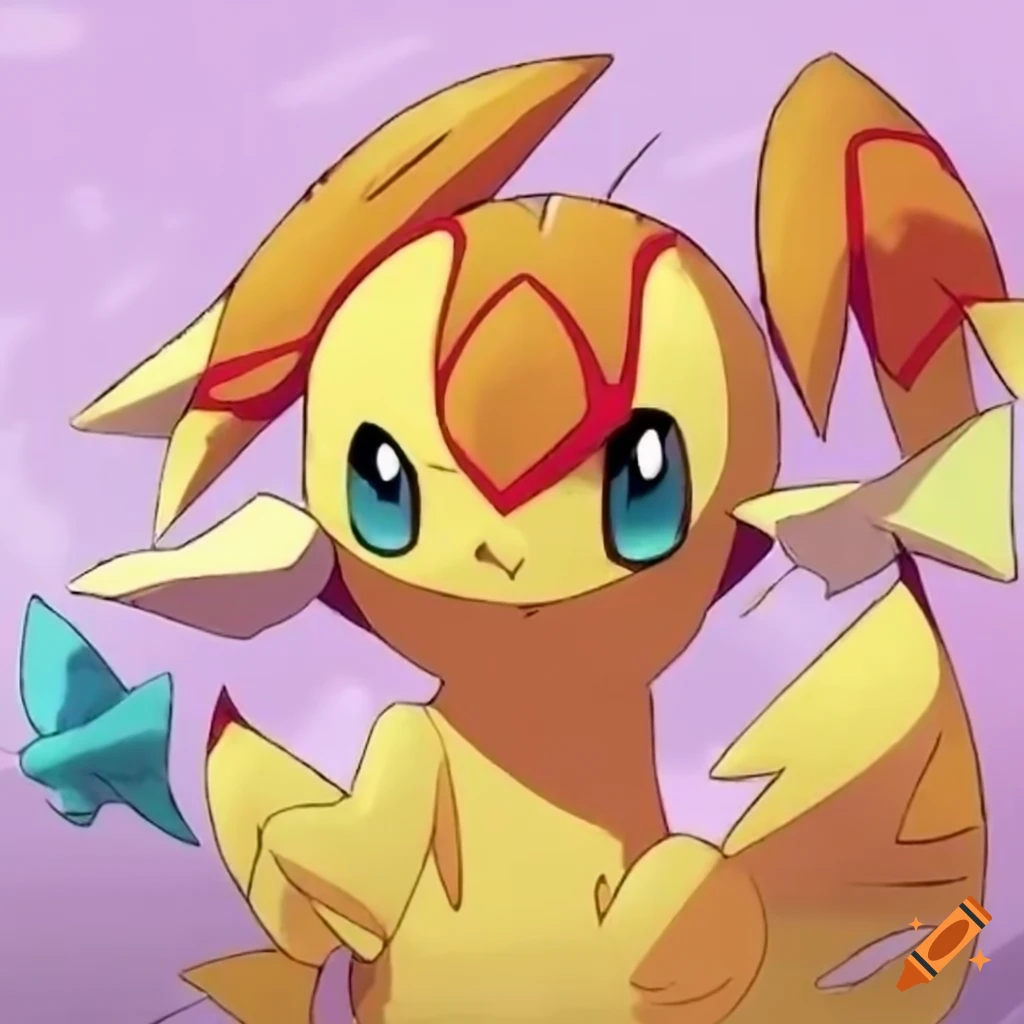 Un pokémon on Craiyon