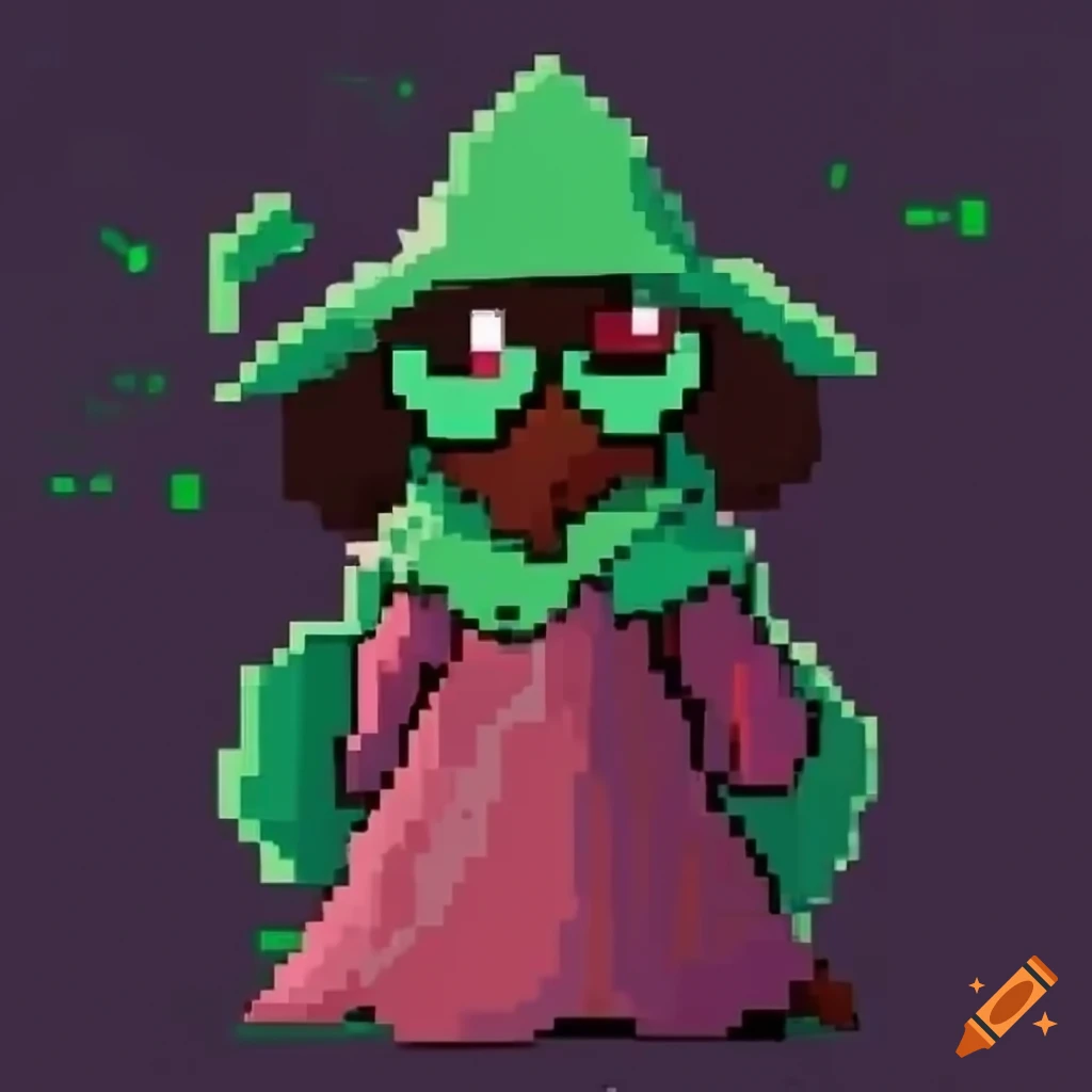 Ralsei from deltarune chapter 1 on Craiyon
