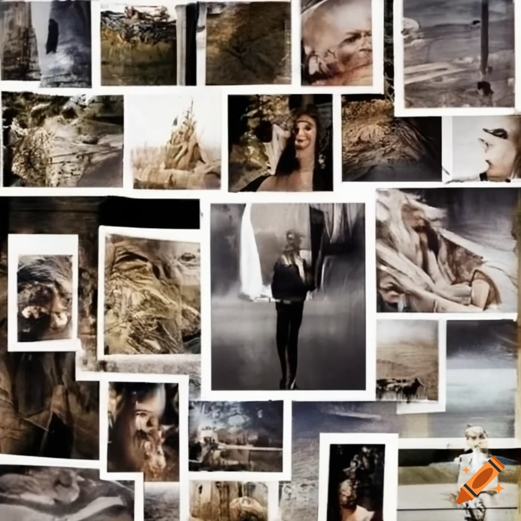 Paysage accident photo collage photo montage dans l'histoire de la ...
