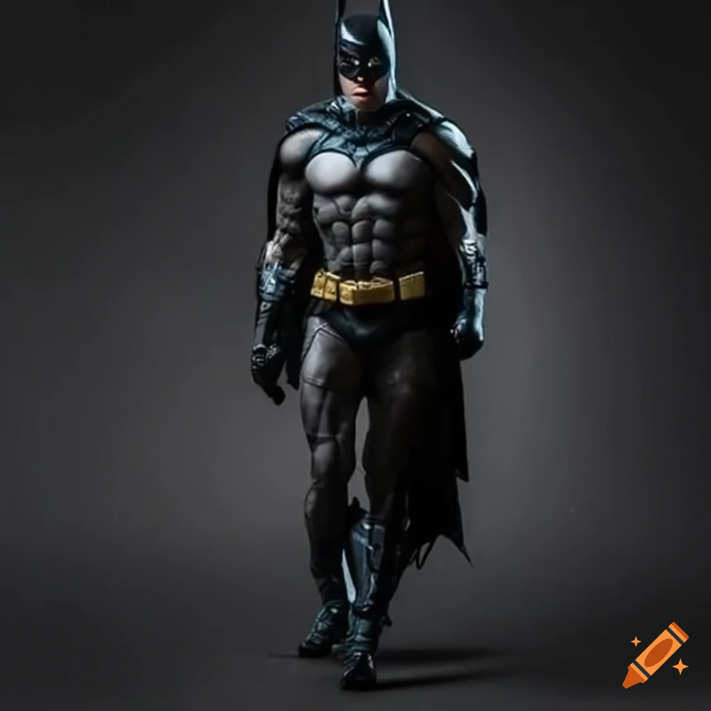 Batman running gotham night on Craiyon