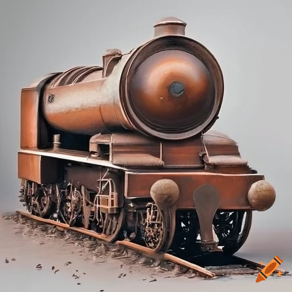 Only rails 19th century on Craiyon