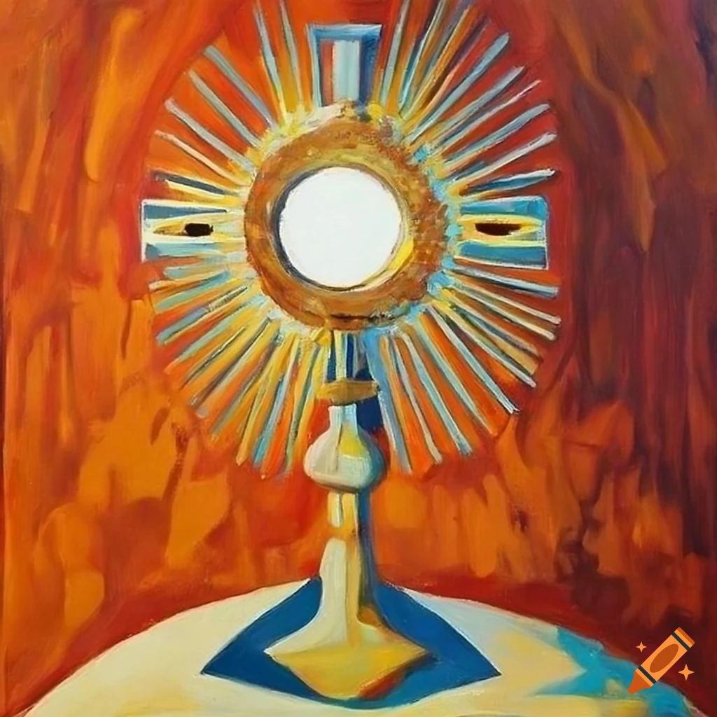 Eucharistic Adoration Art