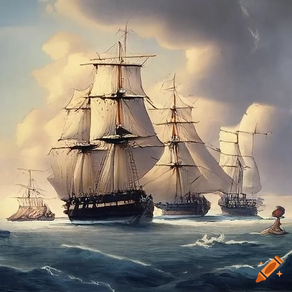 Convoy ship 19th century