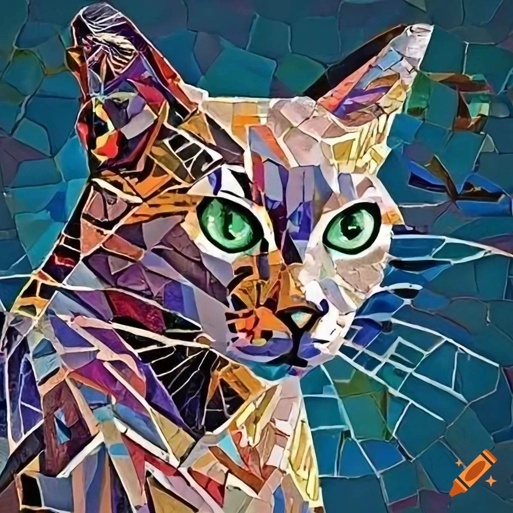 Cat mosaic