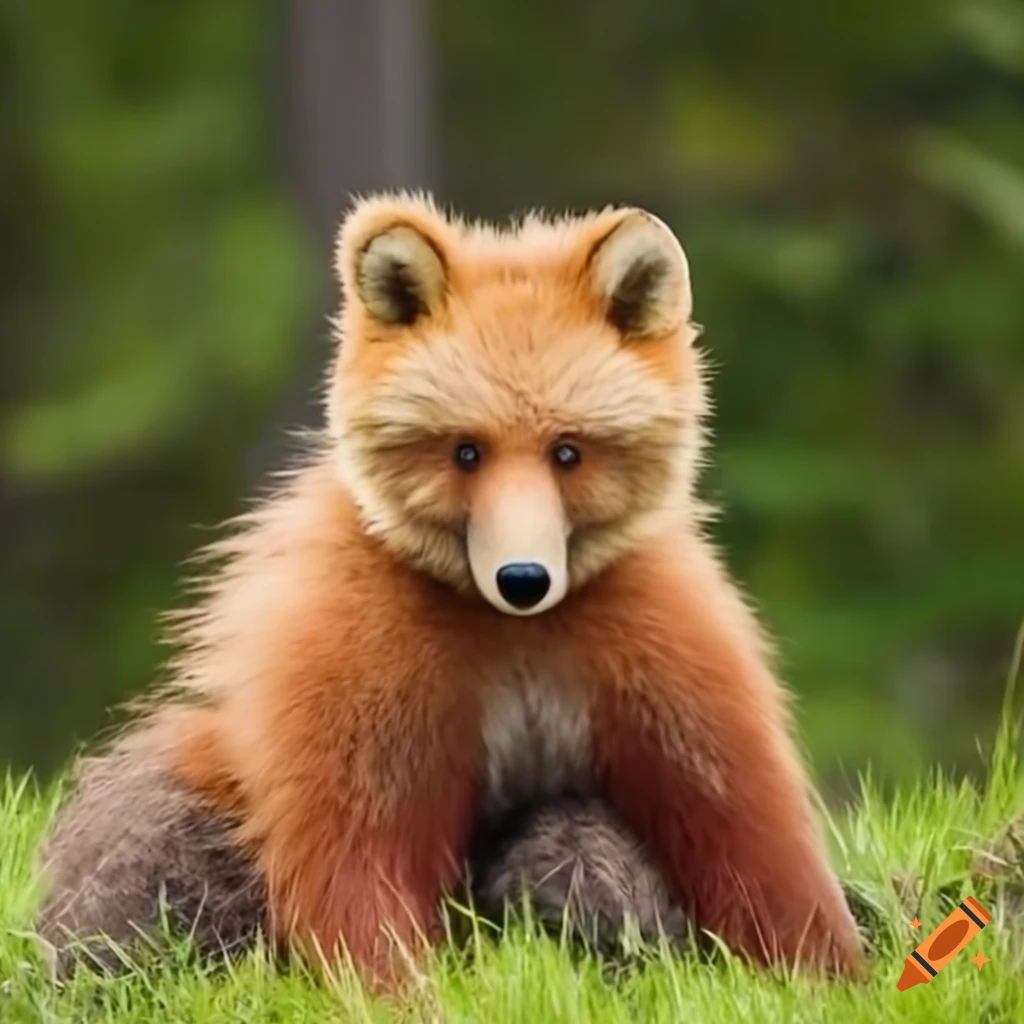 Fox-bear 🦊🐻 on Craiyon
