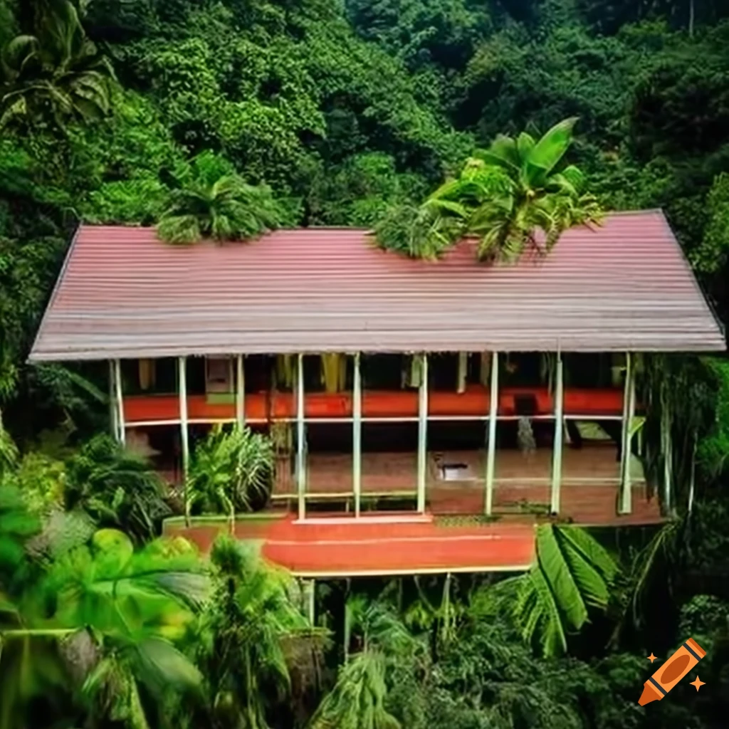 The public attention center is located on a coffee farm, surrounded by ...