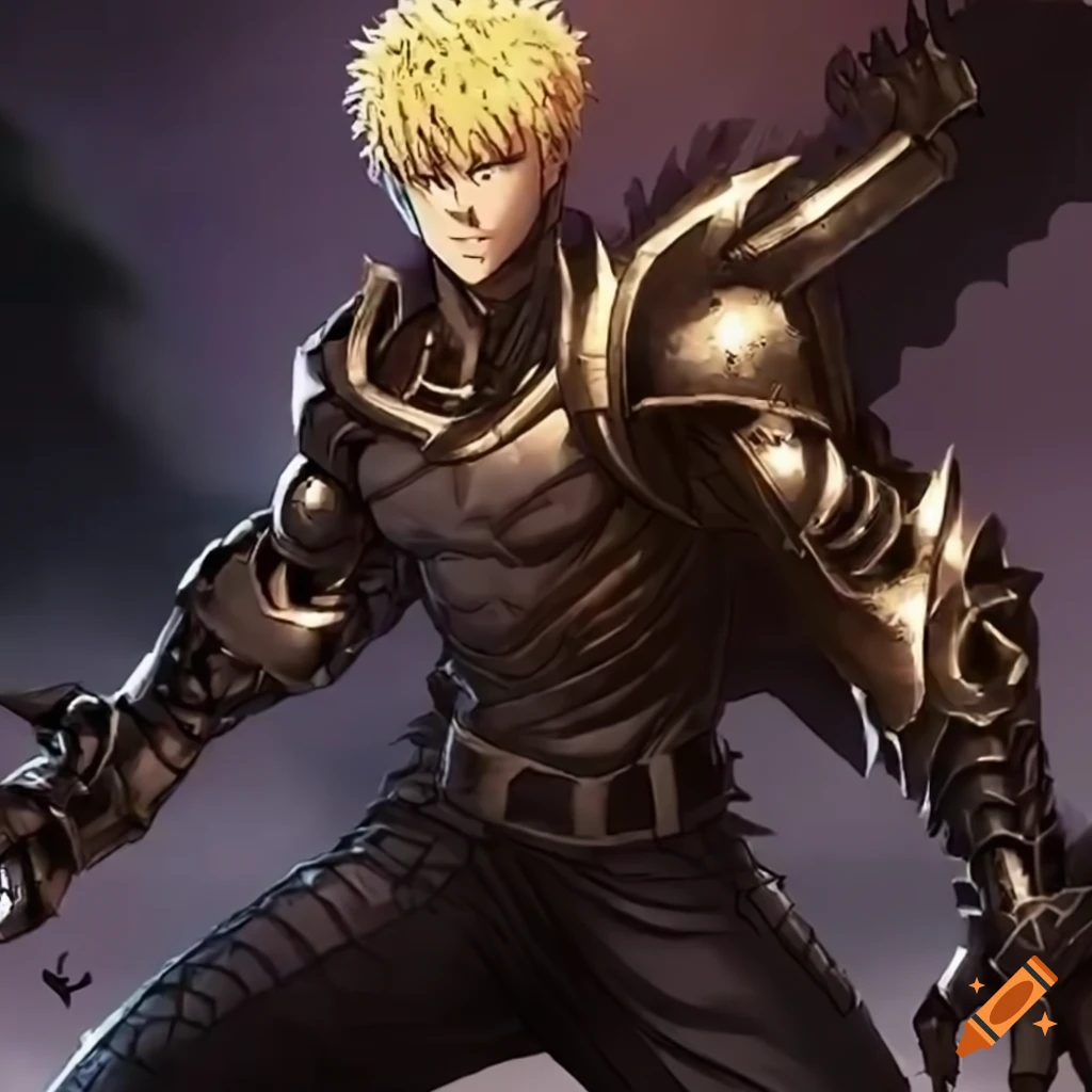 One Punch Man's Genos-like Dungeons and Dragons Character, as a ...