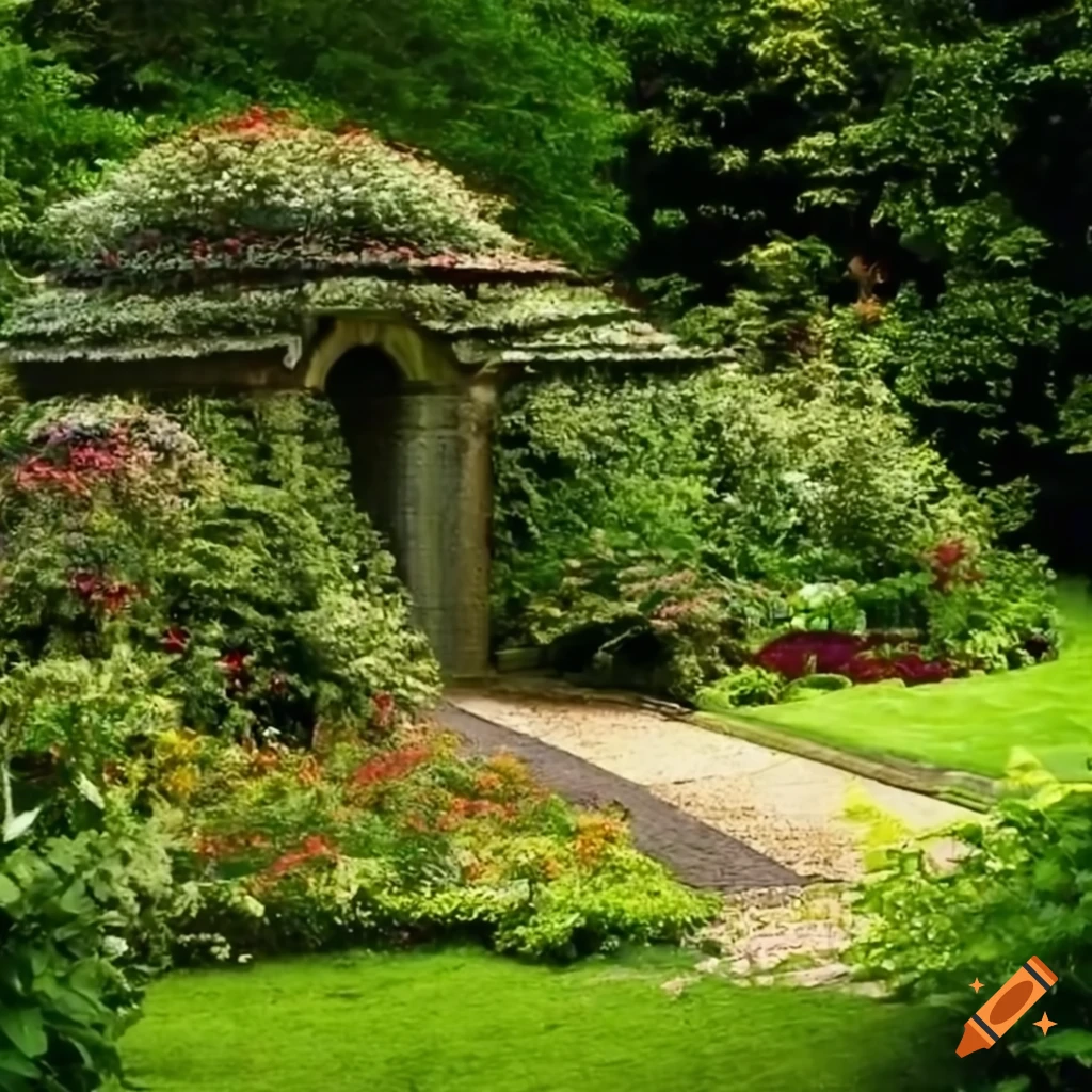 Enchantress bower garden on Craiyon