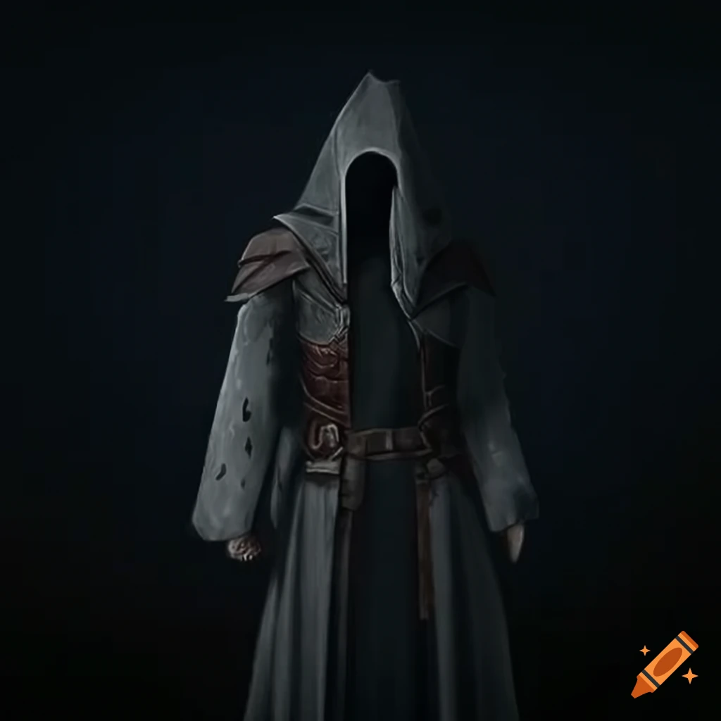 Cloaked knight