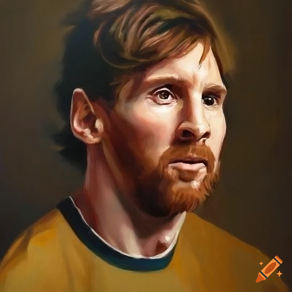 Messi painting rosa bonheur