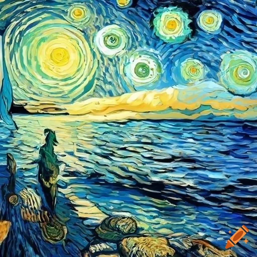 Ocean van gogh
