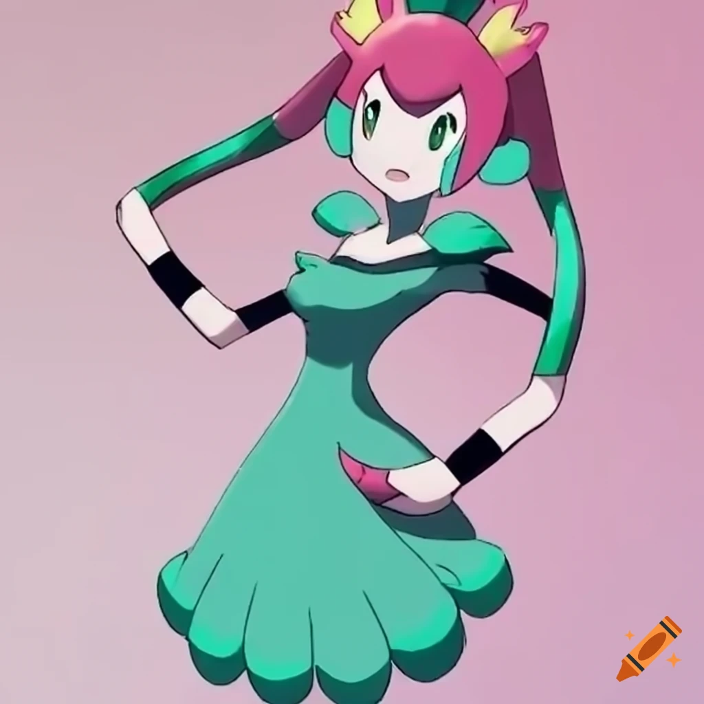 Kirlia is a bipedal, maiden-like humanoid Pokémon that appears to be ...