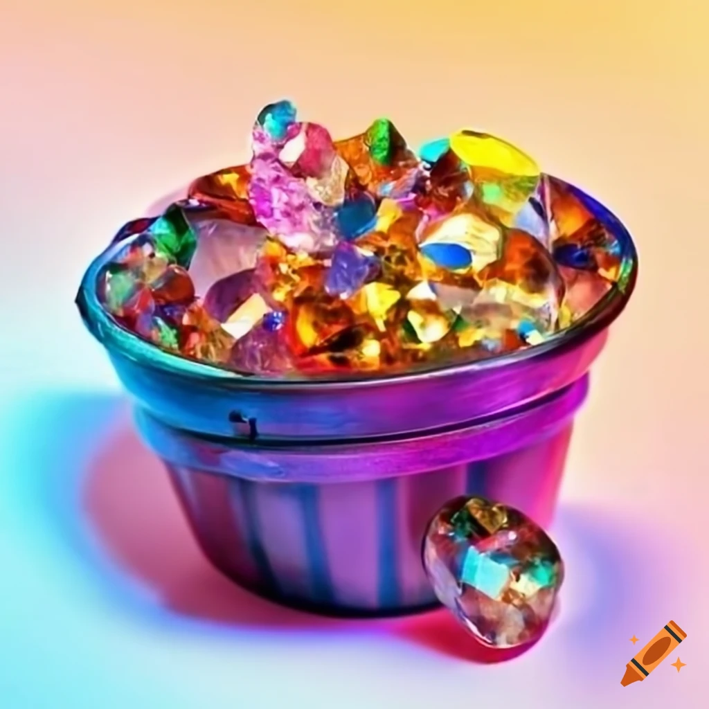 Bucket of gems