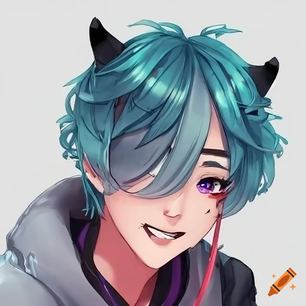 Vtuber man on Craiyon