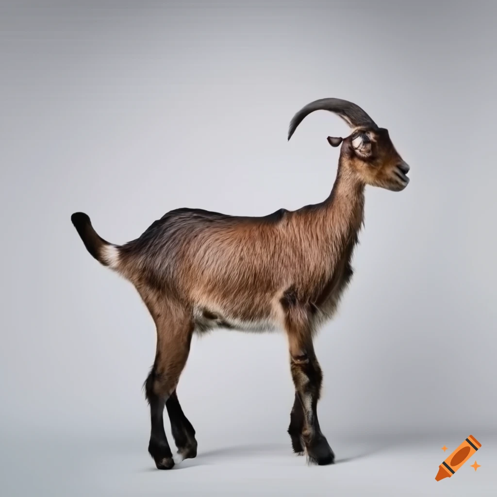 Goat side view