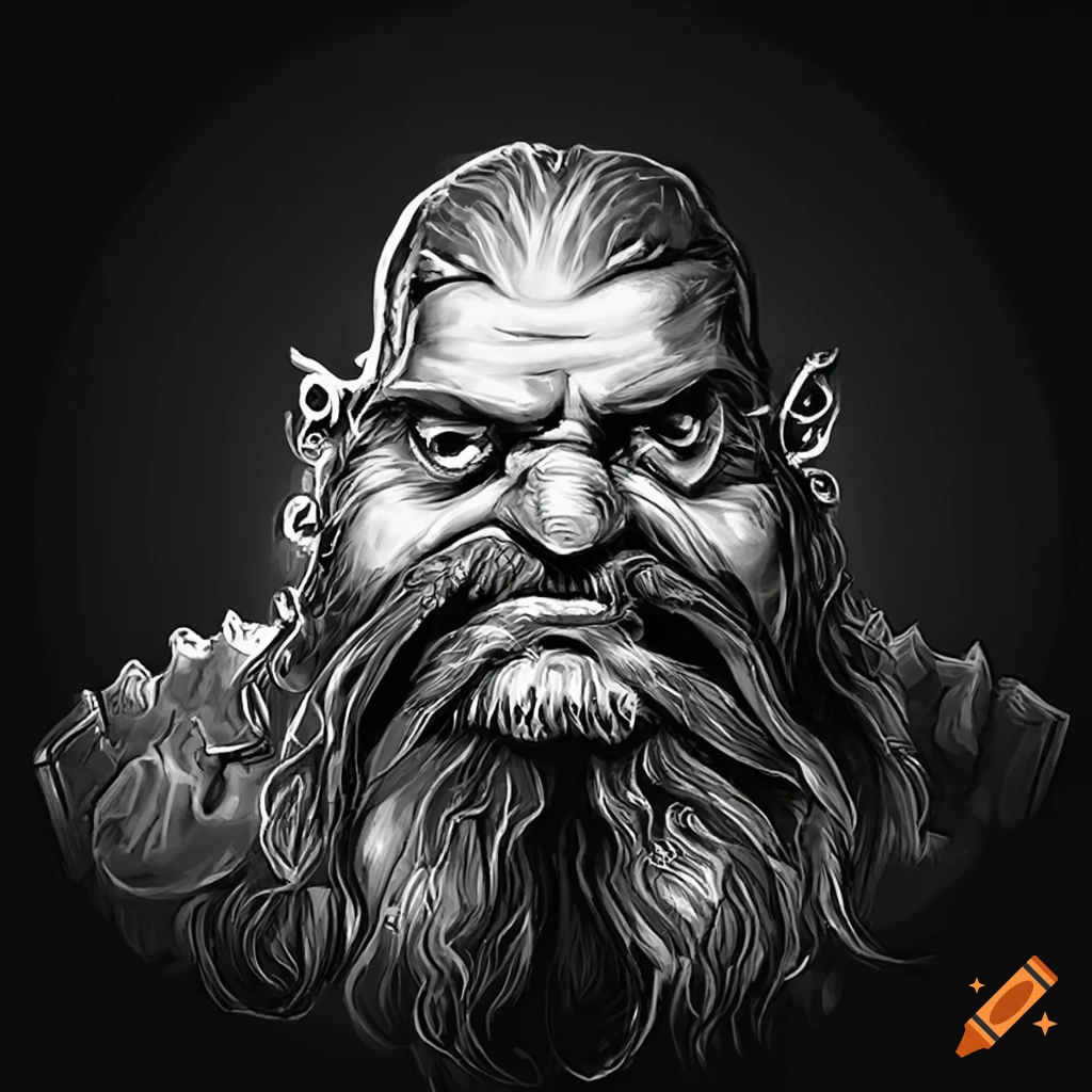 Valiant dwarf man