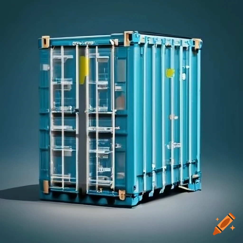 Stationary energy storage container