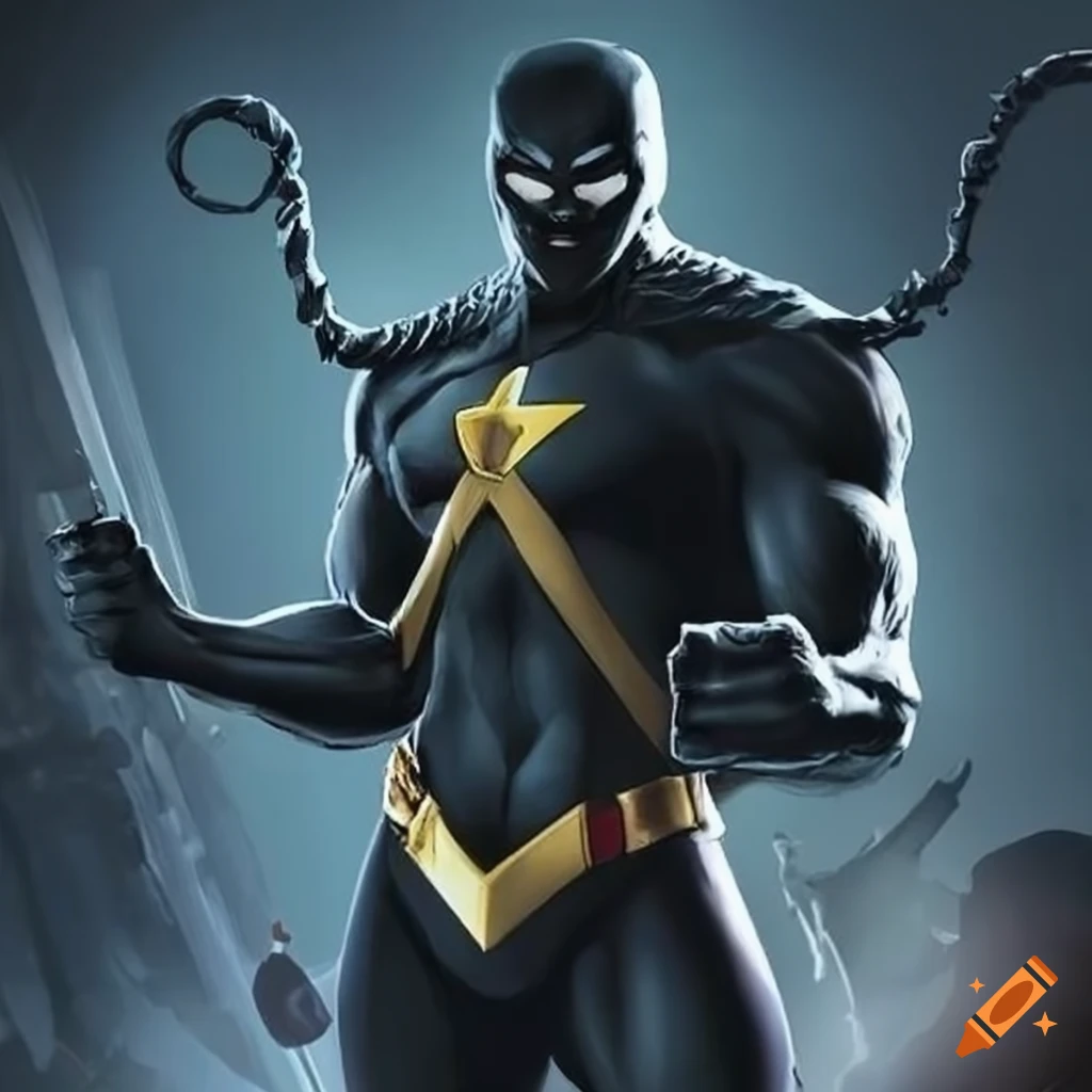 A ravenman superhero