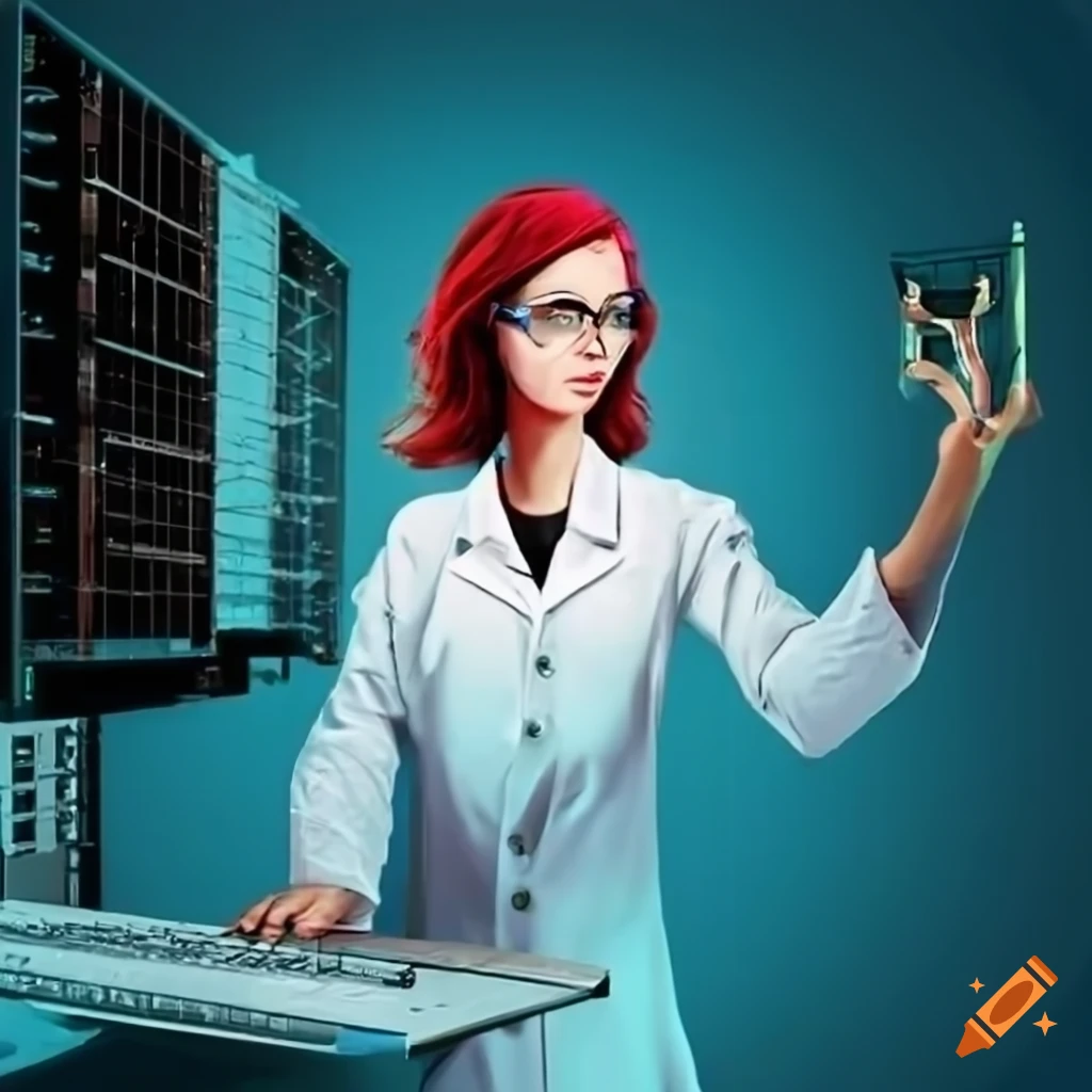 Woman computer scientist