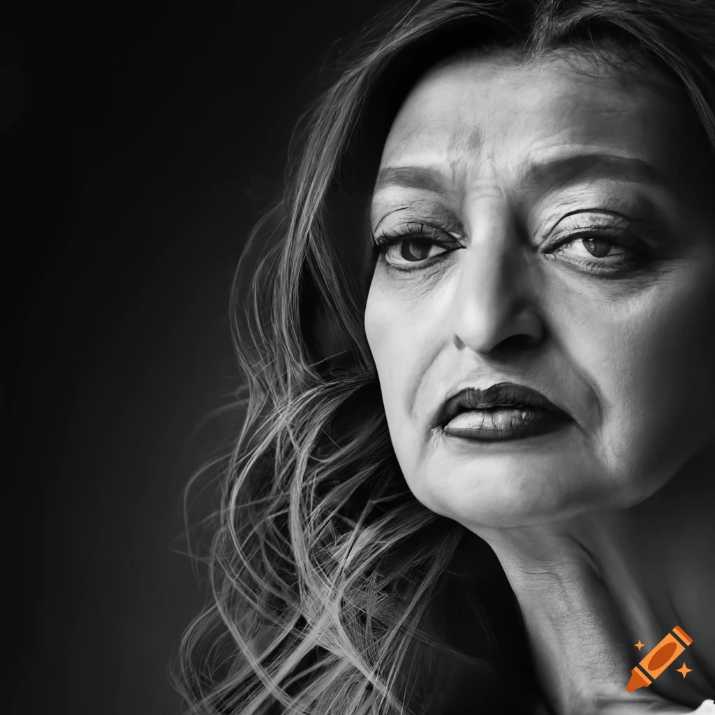 Zaha Hadid Portrait