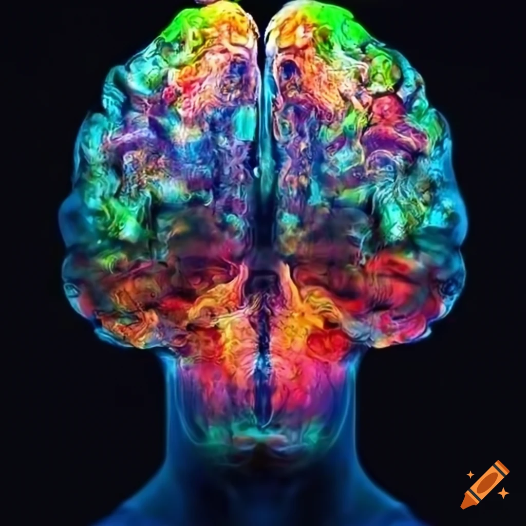 Image depiction of an enlightened multi skills brain