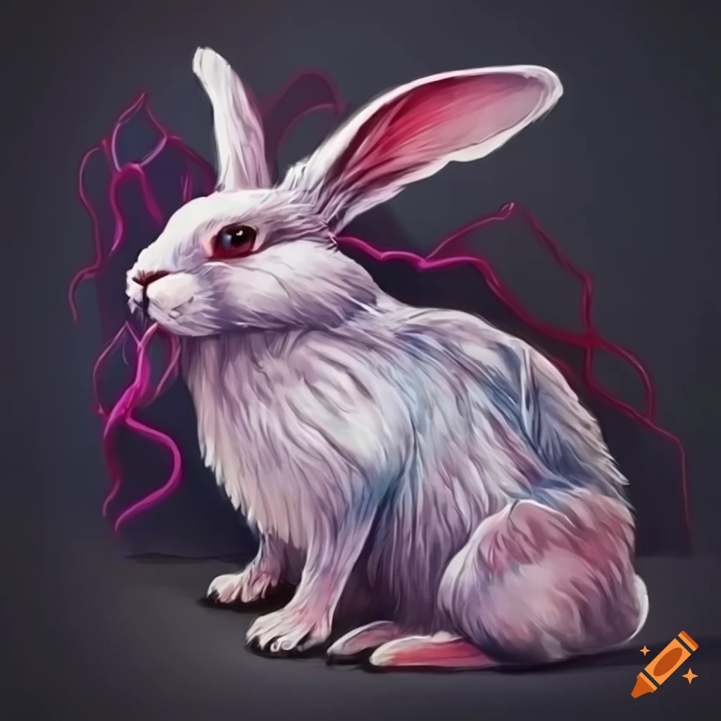 Chaos rabbit on Craiyon