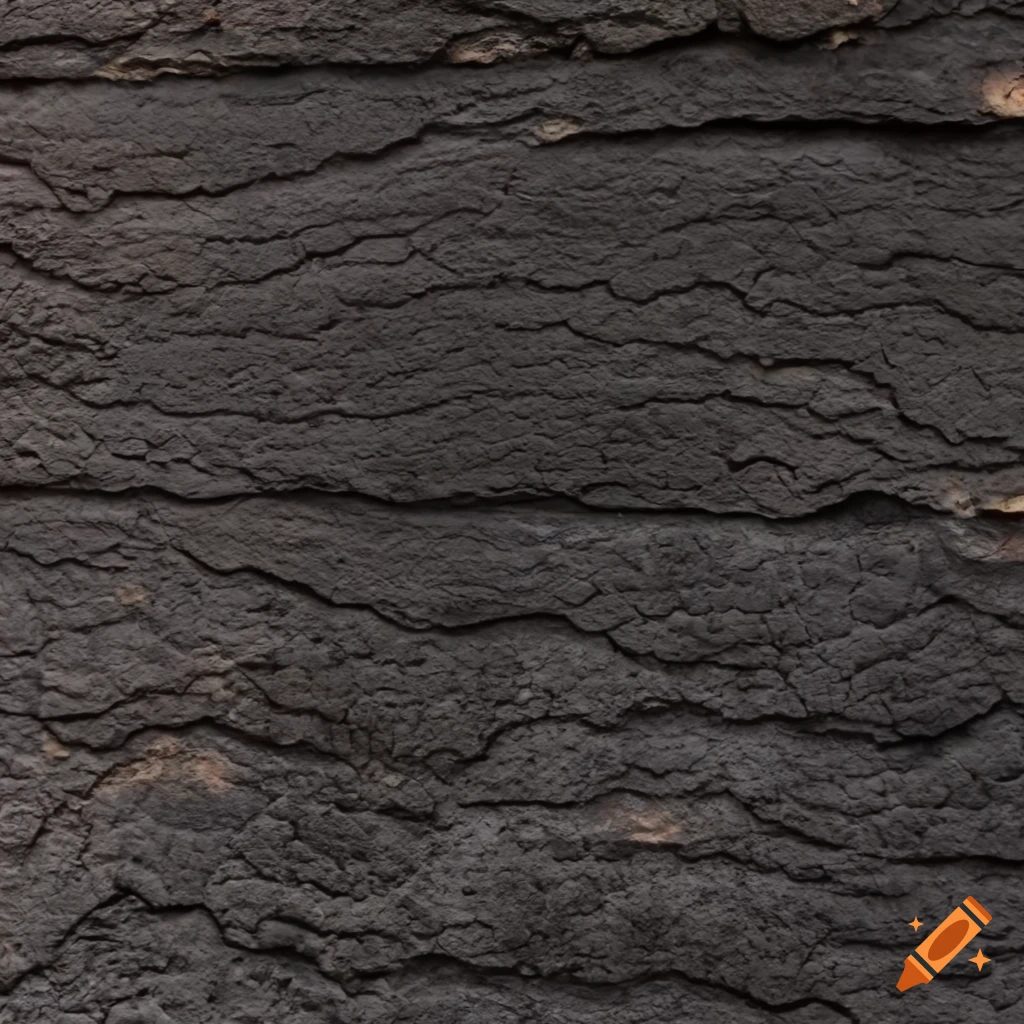 Burnt stone surface on Craiyon