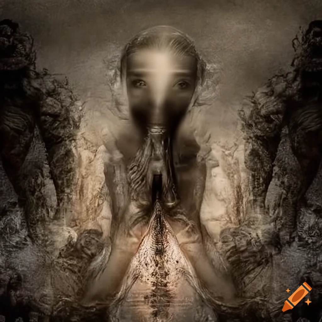 Lost humanity on Craiyon