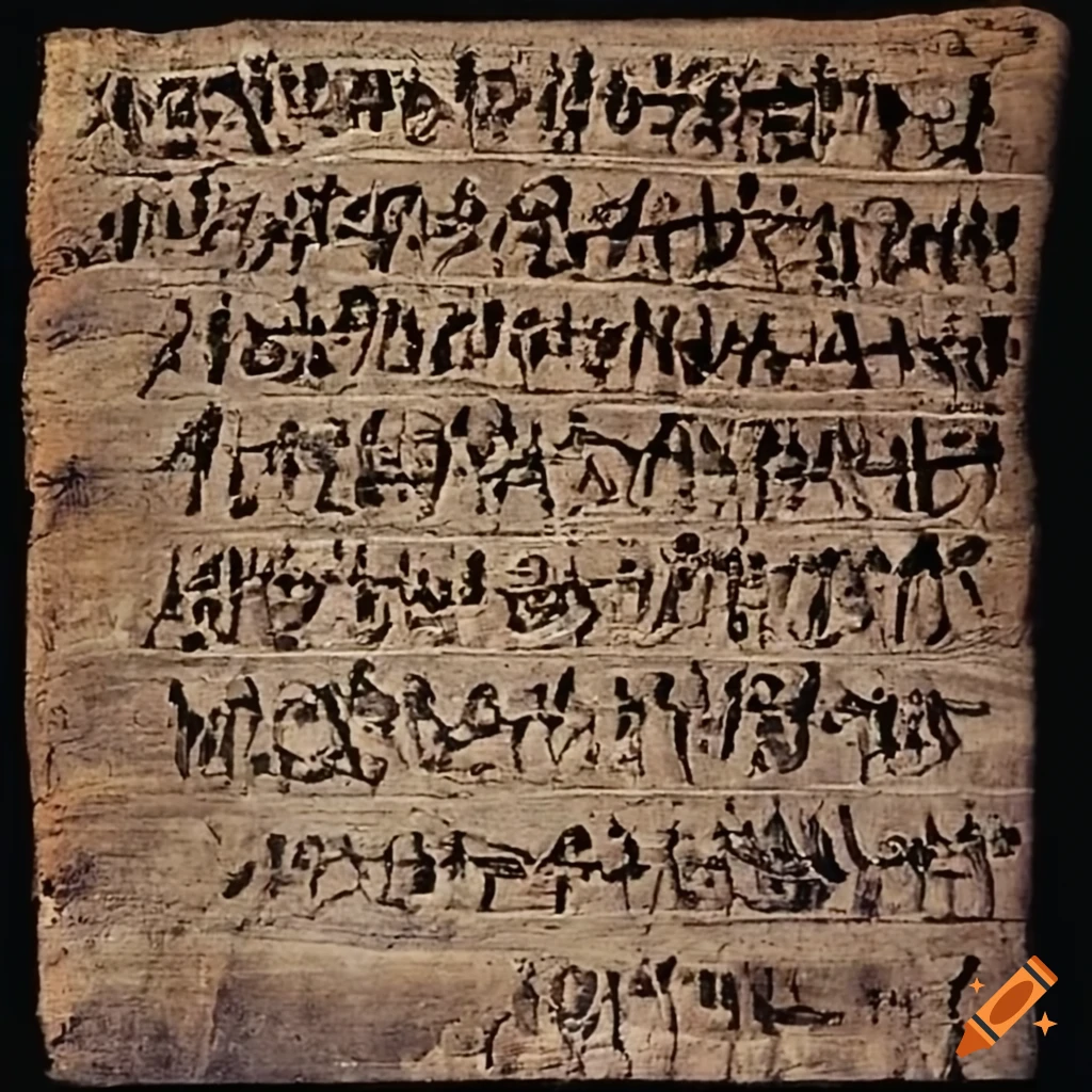 Noa of continent ancient noa noahians biblical writing on Craiyon