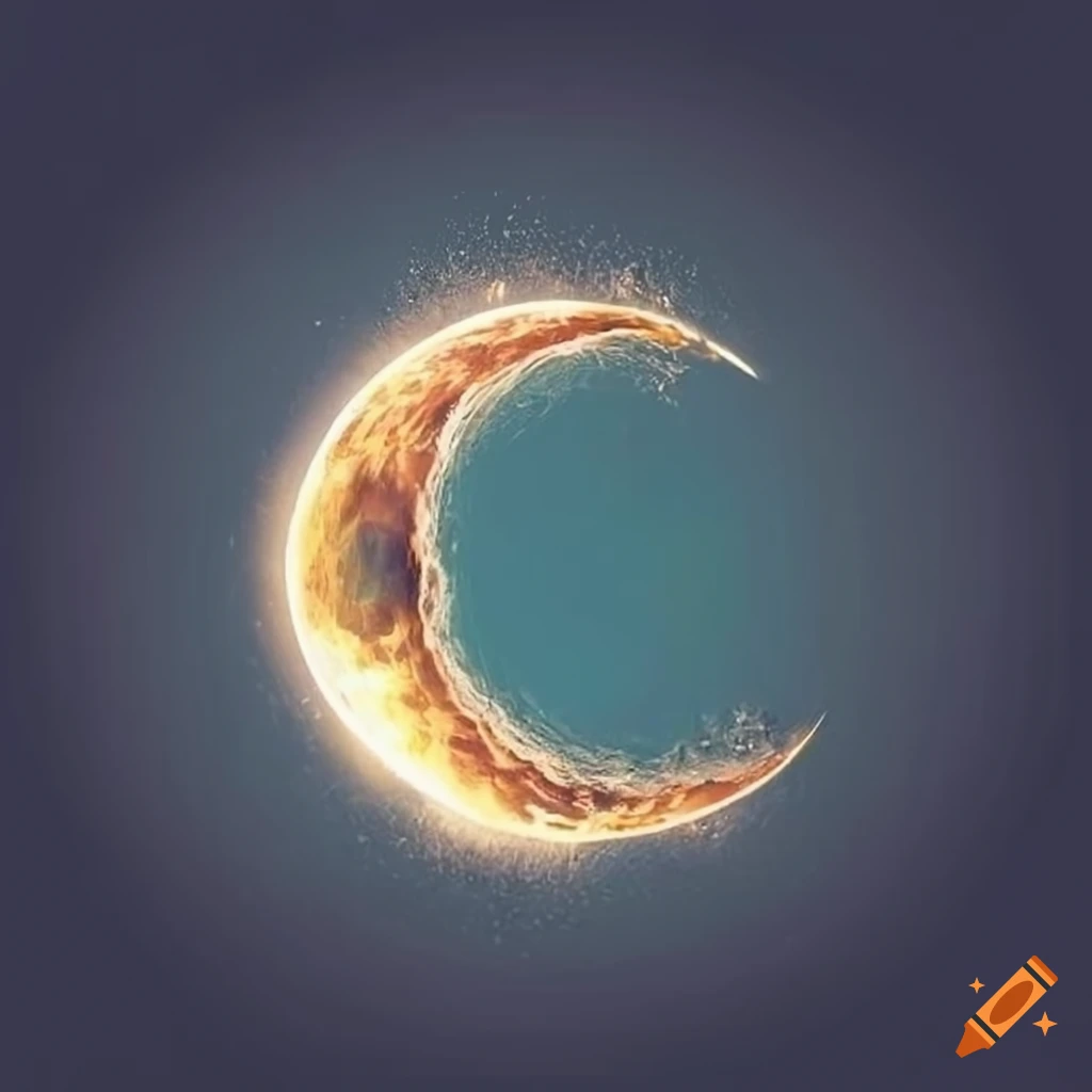 Moon symbol on Craiyon