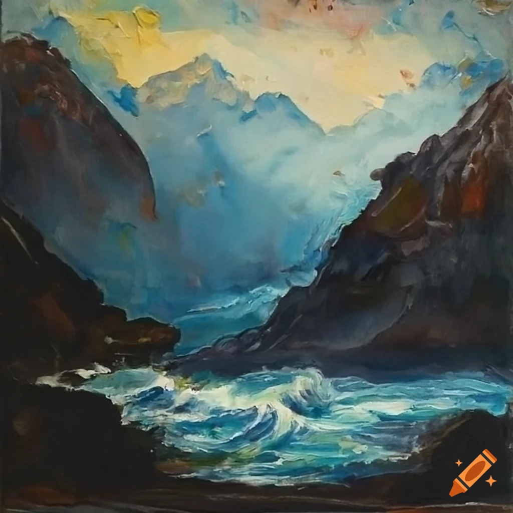 Style of Anton Pieck, oil paint, impasto, expressionism, frontal view ...