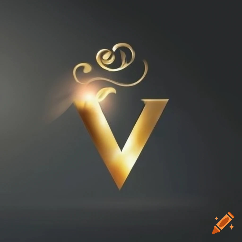 A chic and classy logo based on the word hestya with golden letter and ...