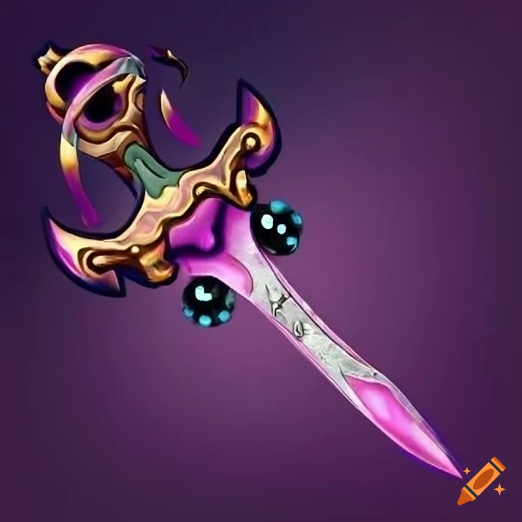Doublade is a Pokémon composed of TWO swords. Each sword has a silver ...