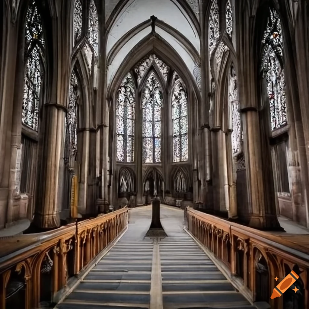 Architectural design gothic style