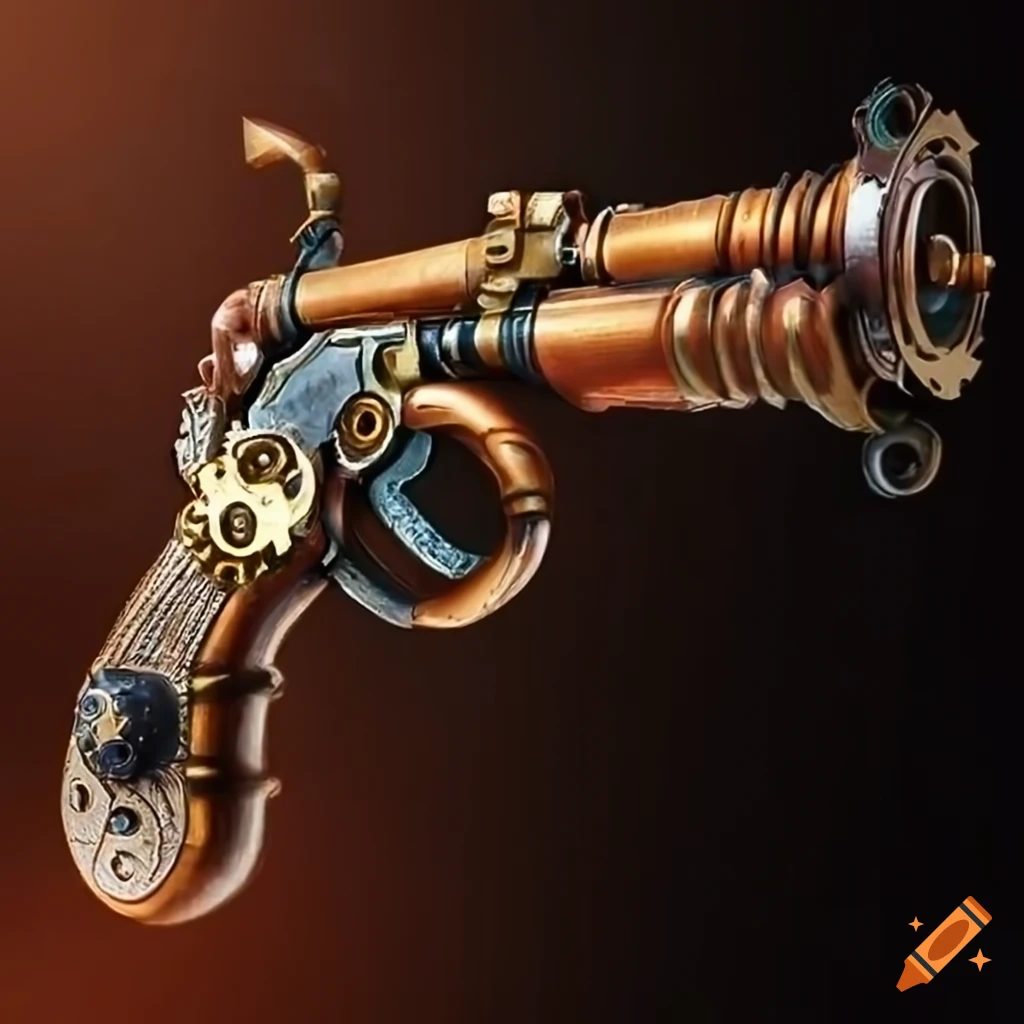 Steampunk gun