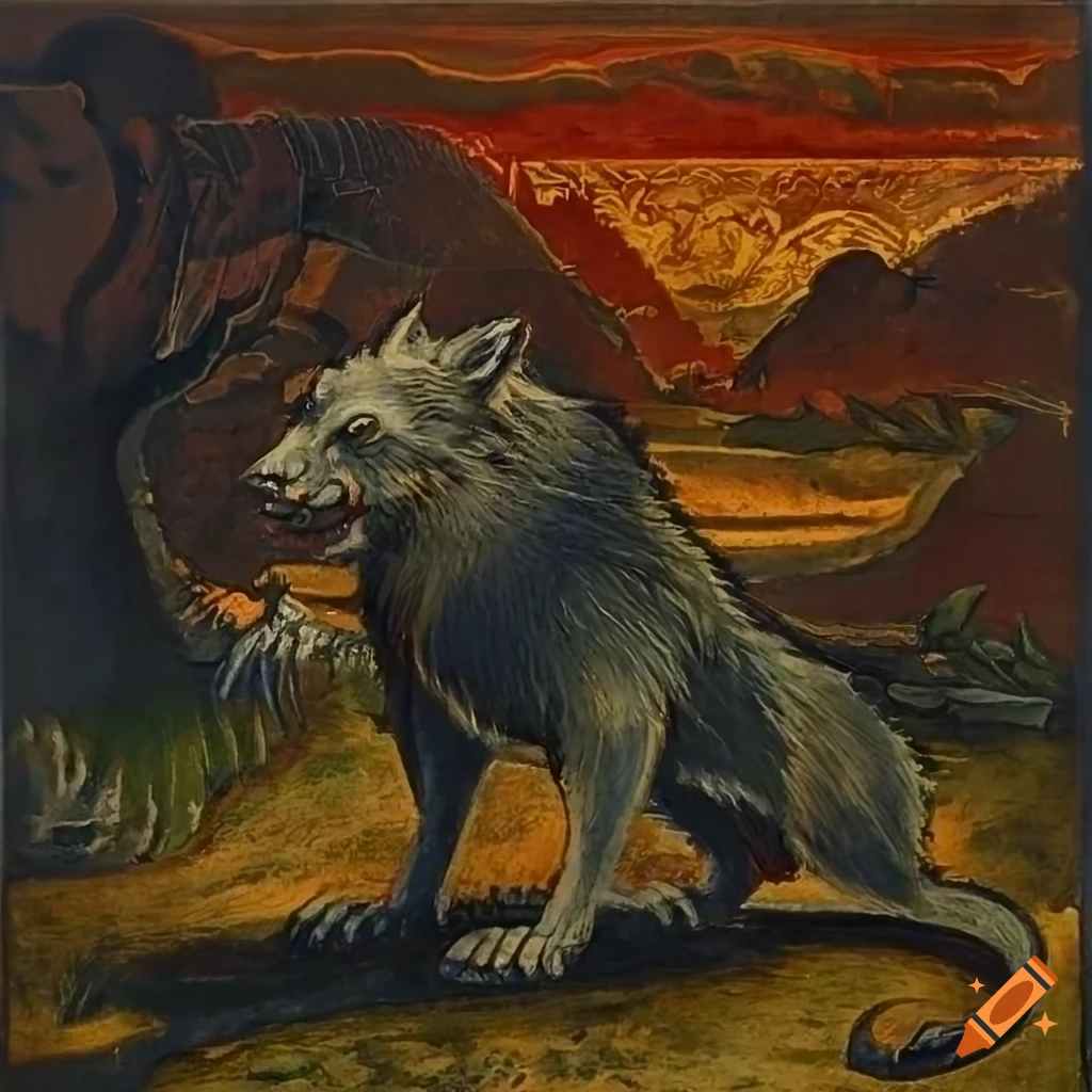 16th century french illuminated manuscript about werewolves, rule of ...