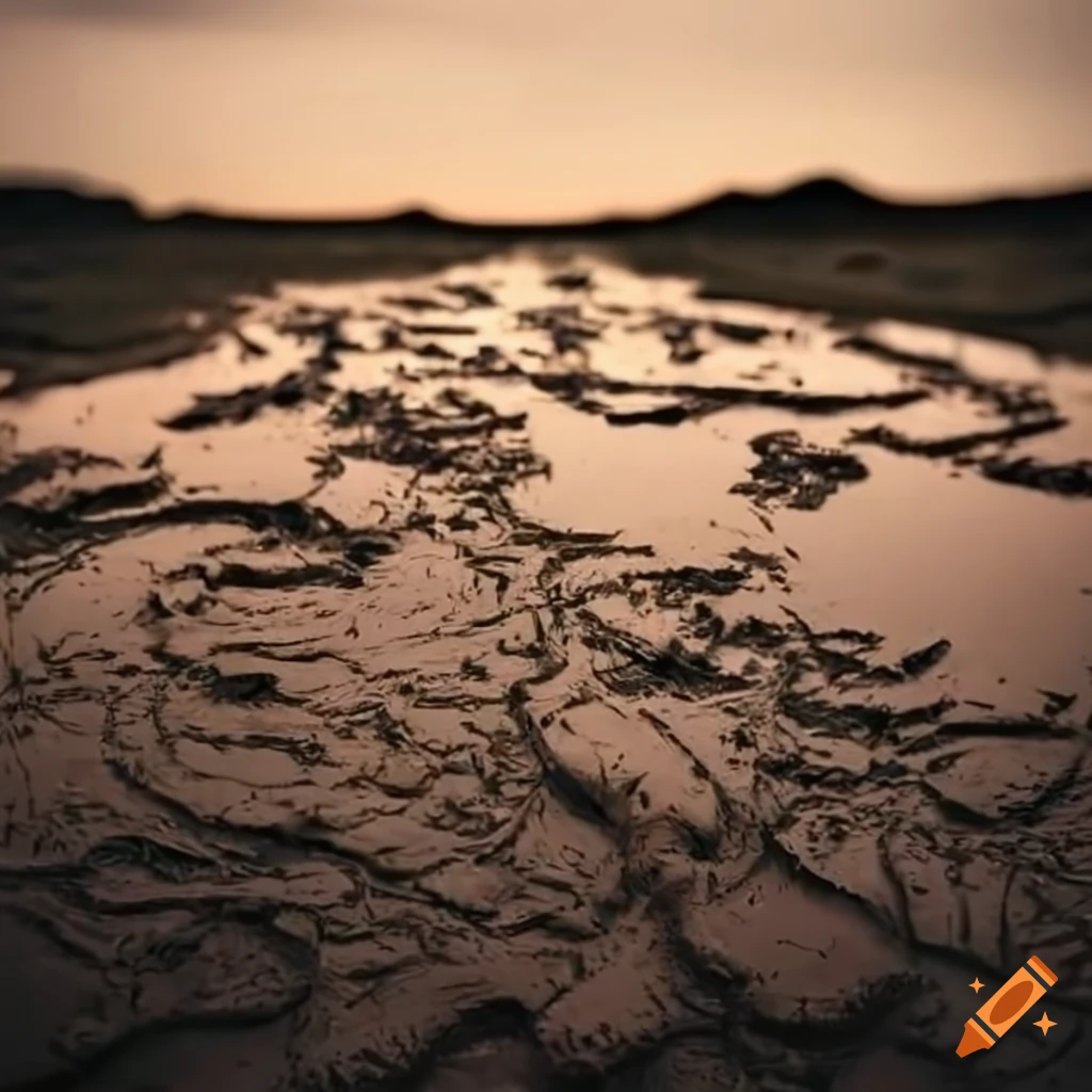 A large muddy mudland