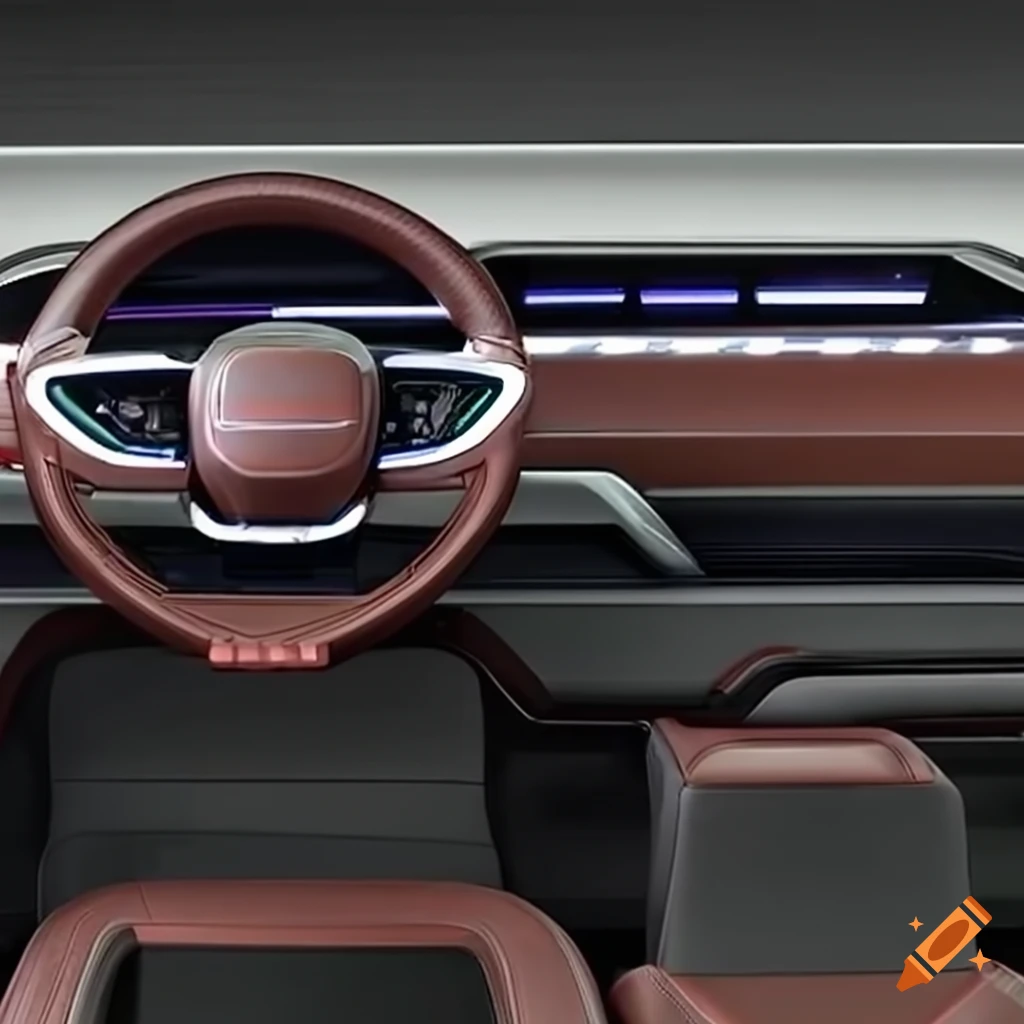 The 2027 Dodge Corvus is a brown concept electric minivan that draws ...