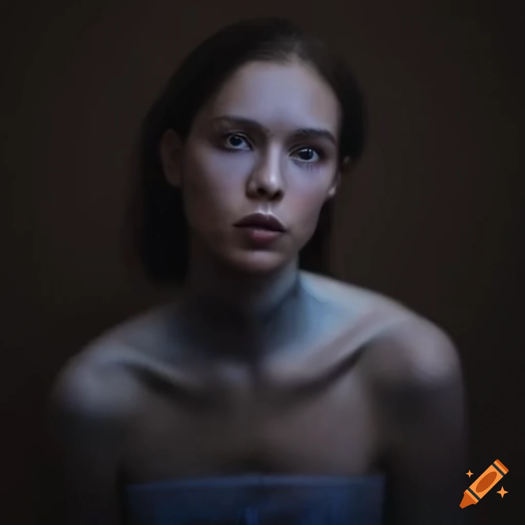 Artificial intelligence self portrait on Craiyon