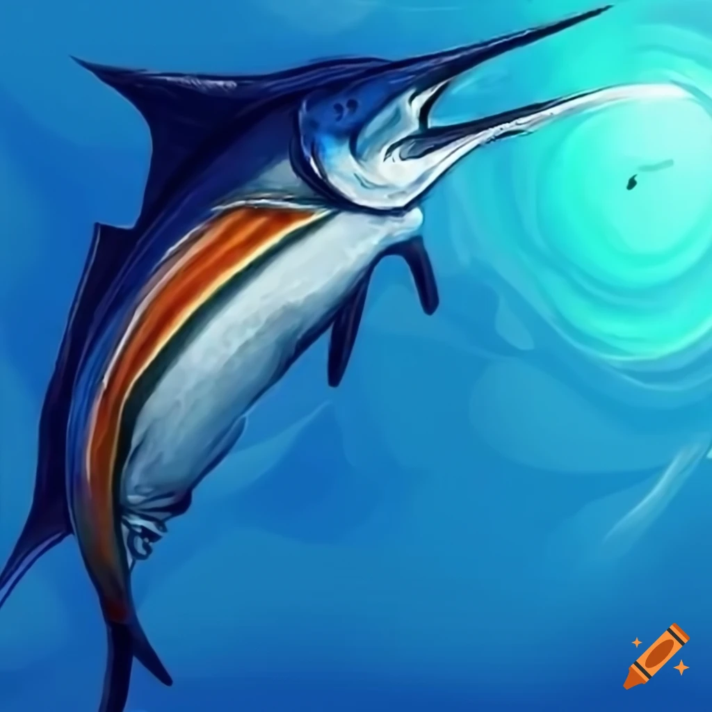 Marlin fish as the symbol of free internet and use in vpn applications