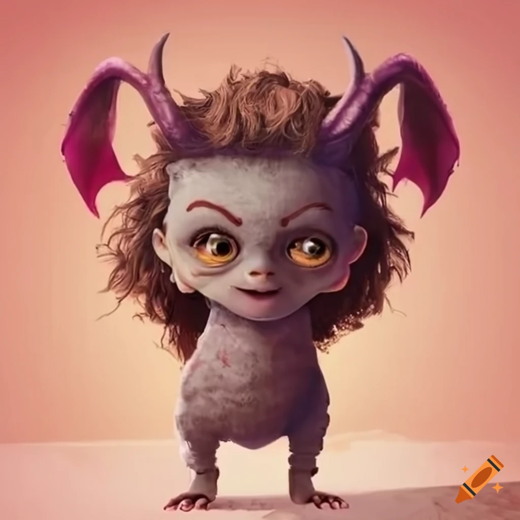 Kids,monster,fantastic,fairy tale,qute on Craiyon