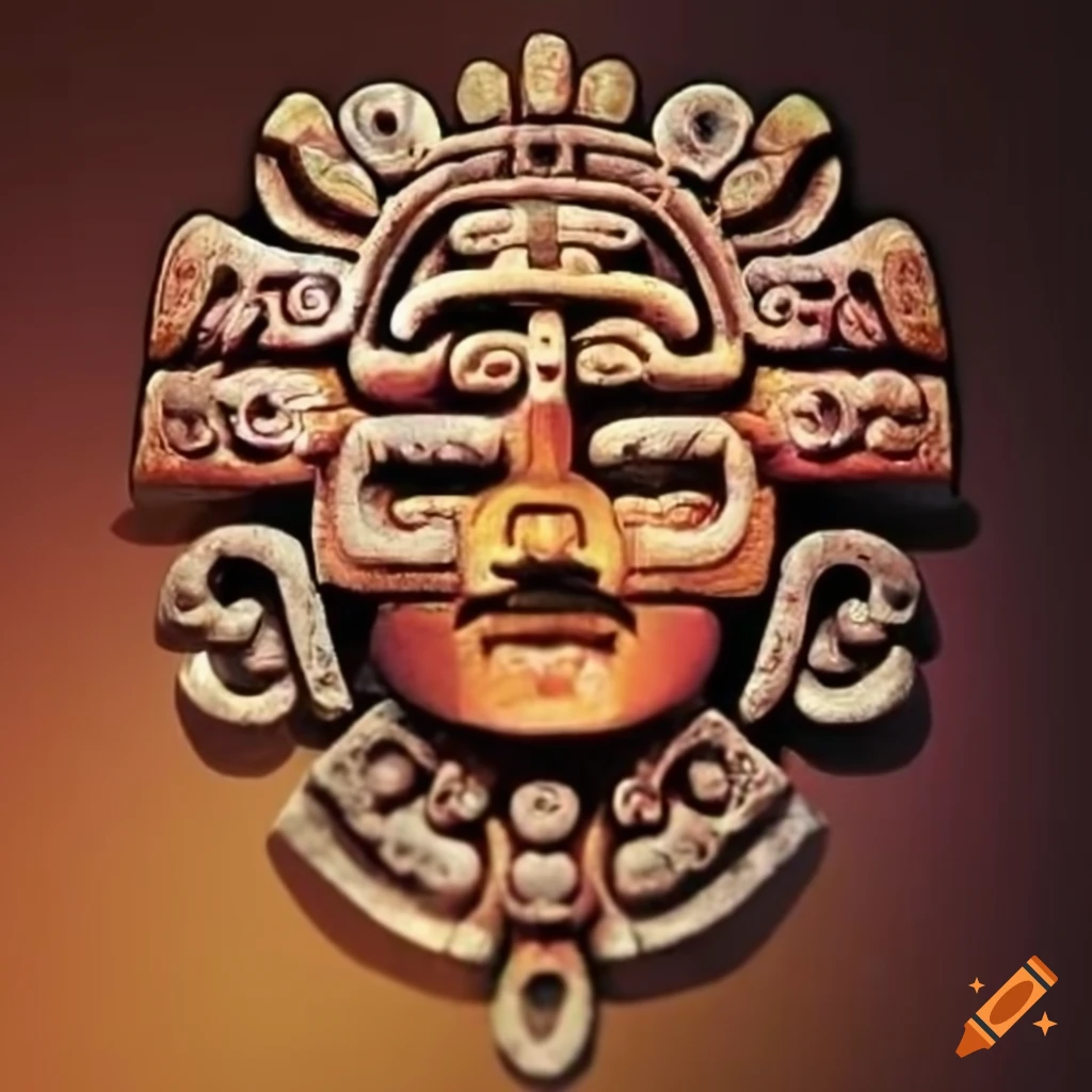 Símbolos inventados de estilo maya